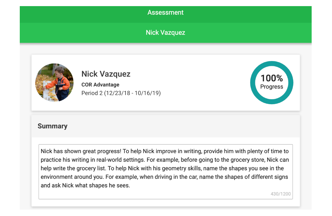 Overview of Family Reports – Kaymbu Help Center