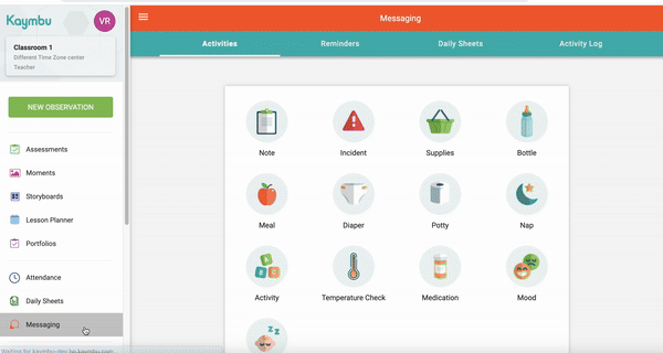 Messaging Overview: For Staff – Kaymbu Help Center