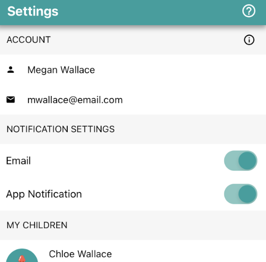 Family Notifications – Kaymbu Help Center