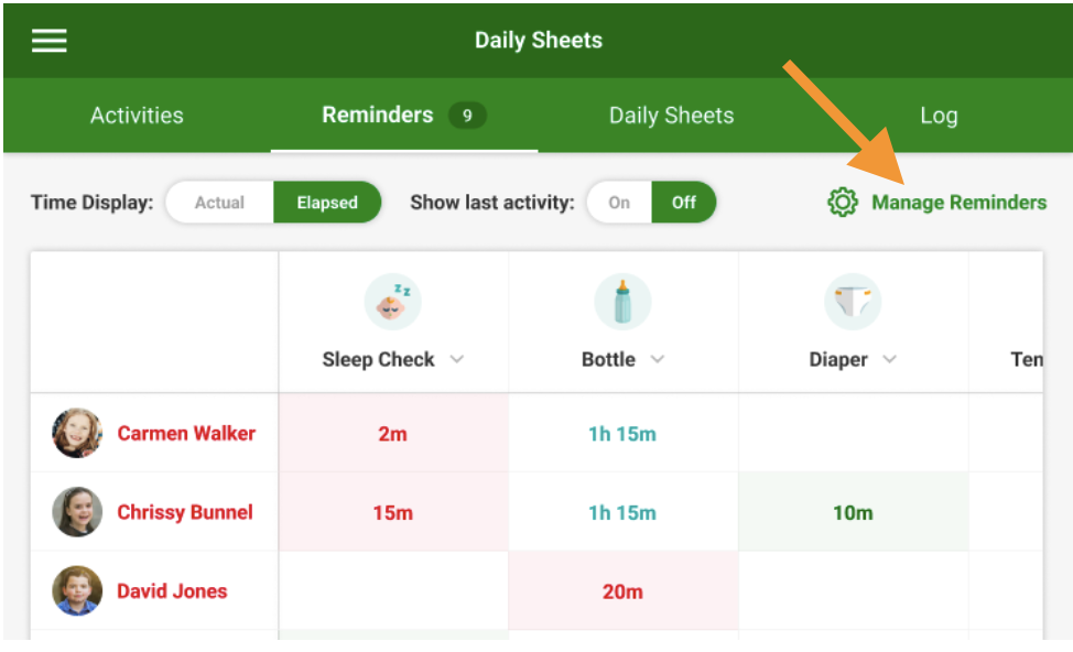 Reminders Overview – Kaymbu Help Center