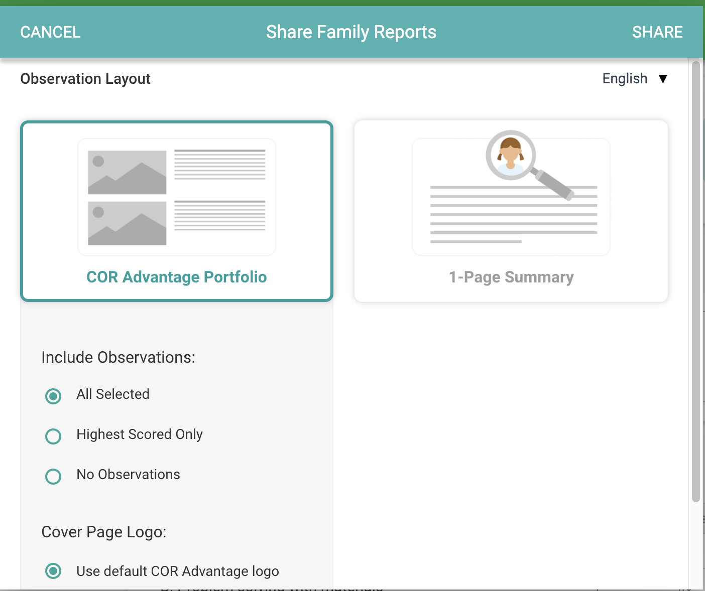COR Advantage Assessment Dashboard – Kaymbu Help Center