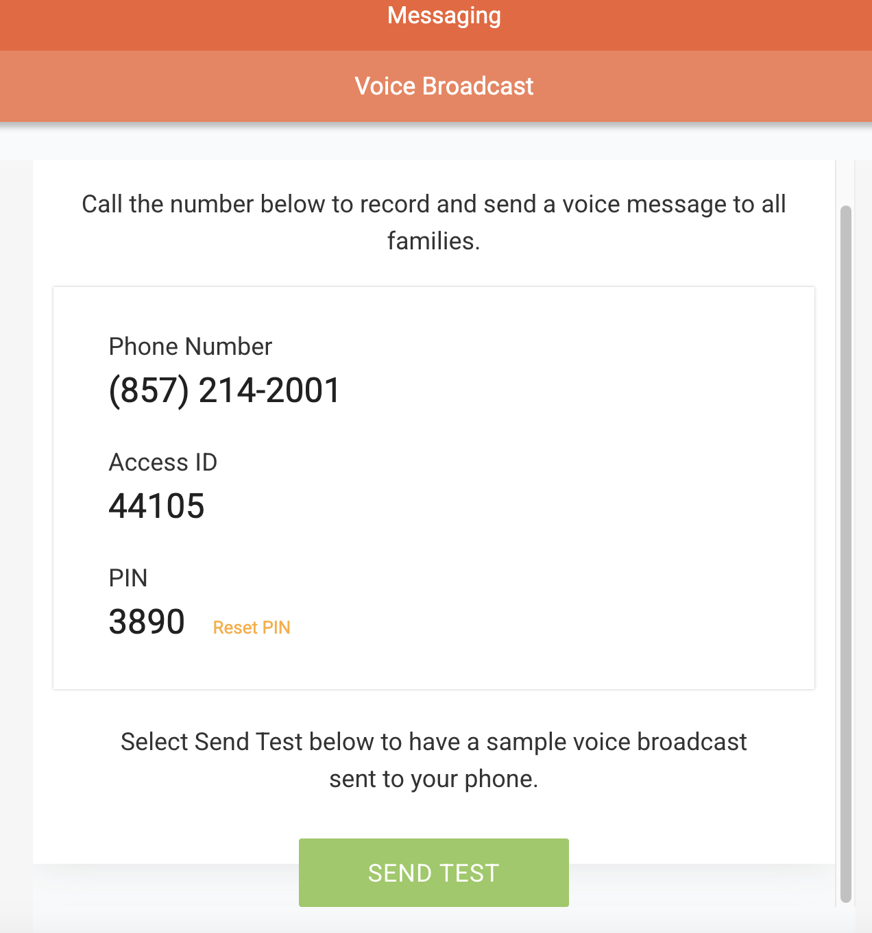 Messaging: Voice Broadcast – Kaymbu Help Center
